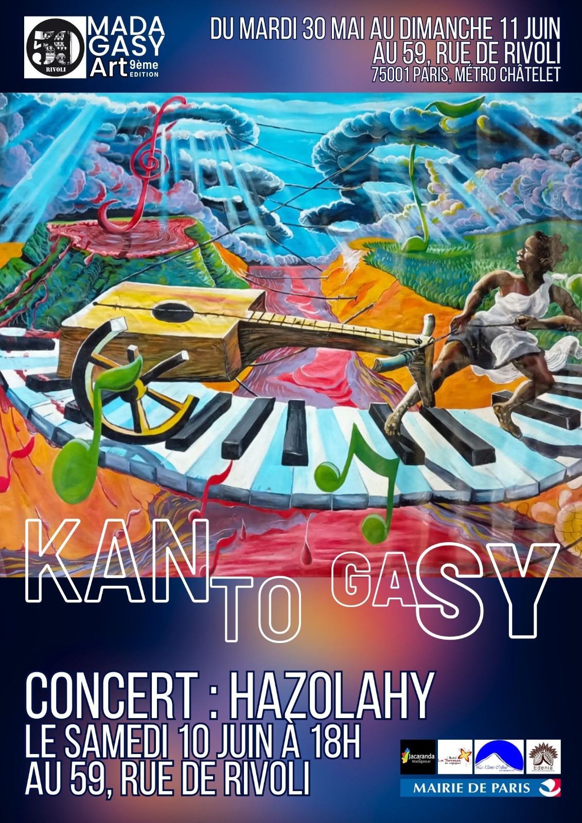 Mada Gasy Art, des œuvres plasticiennes aux sonorités colorées ...