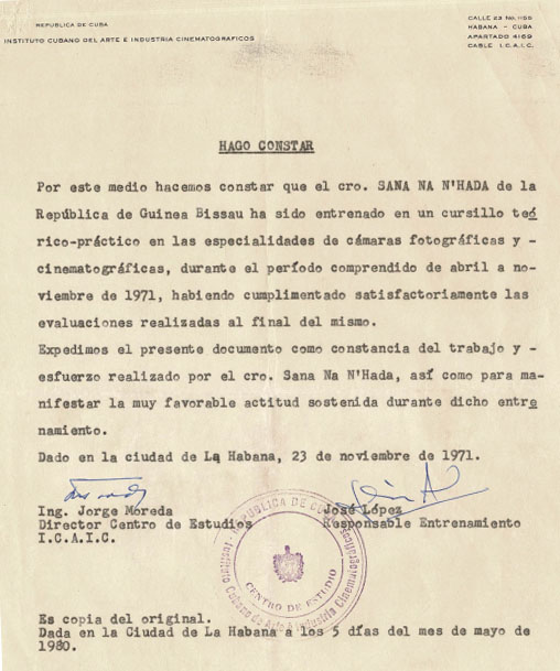 Entretien avec Sana na N'Hada à propos de "Nome" | Africultures